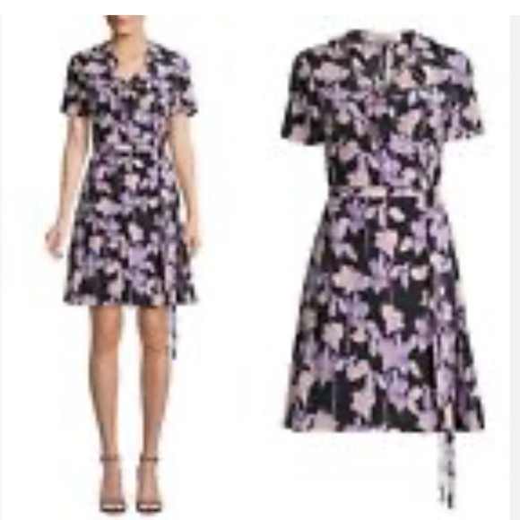 Diane Von Furstenberg | Dresses | Gorgeous Dvd Pure Silk Floral Wrap ...